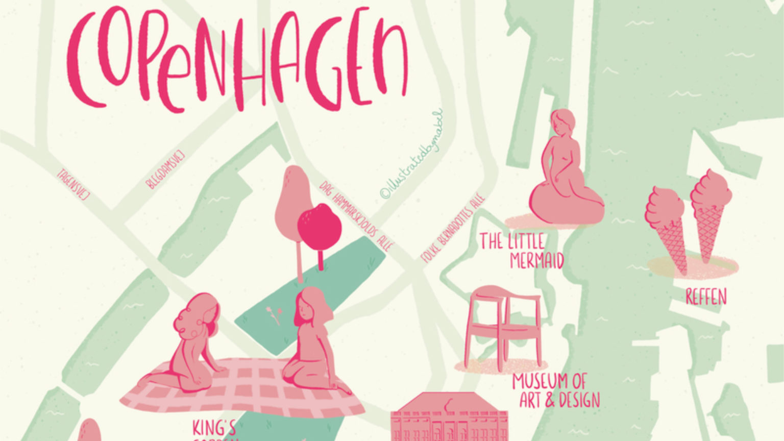 Illustrated maps - how you can use them in your business