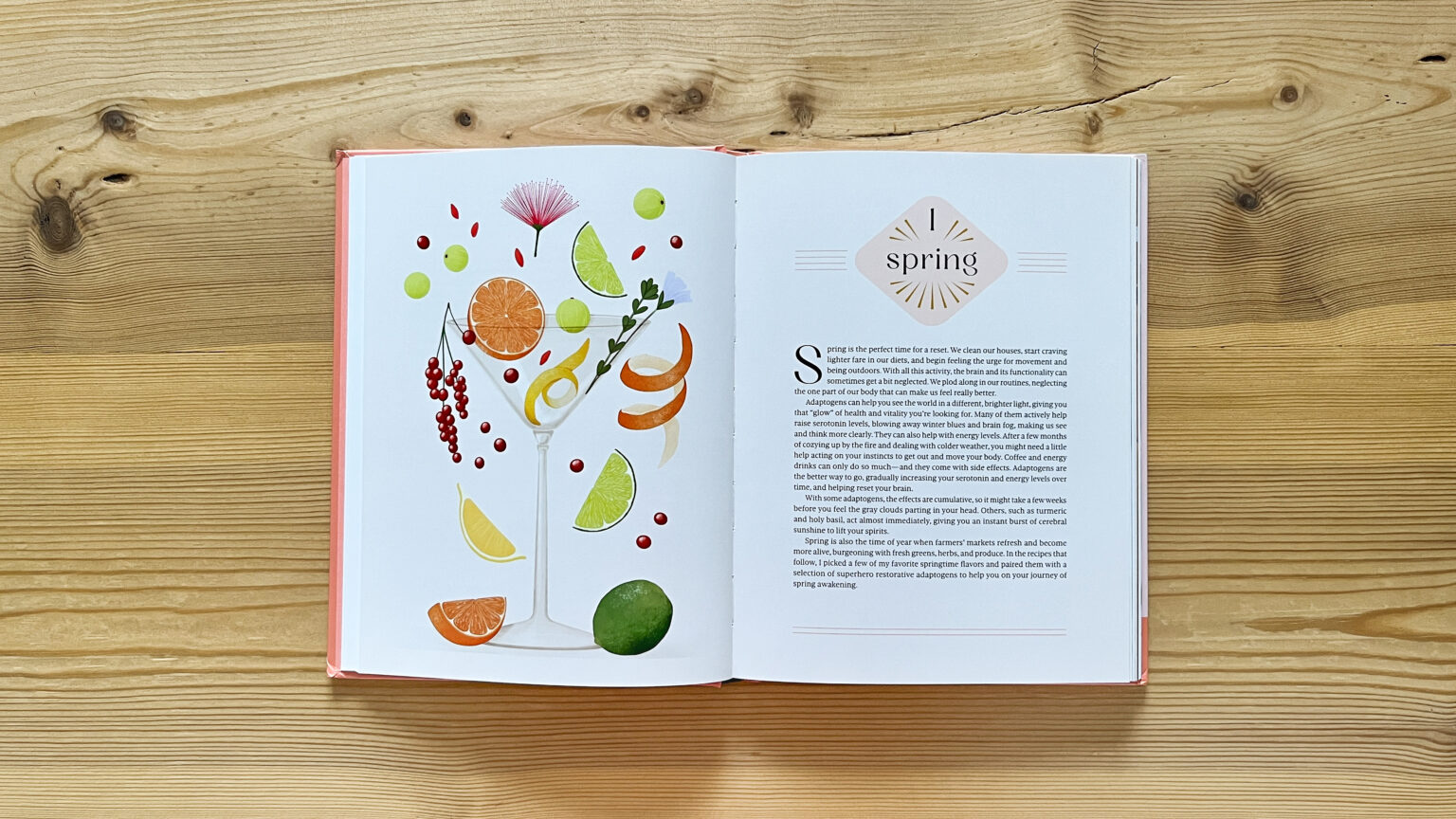 Illustrated Cocktail Recipe Book: Drink Up and Glow