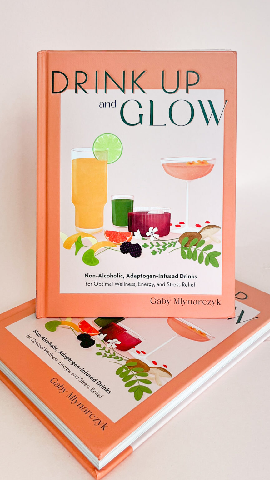 Illustrated Cocktail Recipe Book: Drink Up and Glow